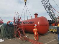 China Carbon Steel 80000L 40MT Buried LPG Gas Storage Tank 1.77MPa for sale