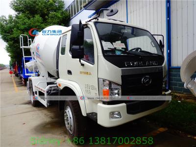 China Foton Forland 5cbm Diesel Concrete Mixer Truck with 130HP Engine and 3600mm Wheelbase for sale