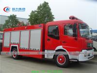 China Dongfeng Tianjin 4x2 8000L Water Tank Fire Rescue Truck 180HP CB10/60 Pump for sale