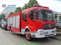 China Dongfeng Tianjin 4x2 8000L Water Tank Fire Rescue Truck 180HP CB10/60 Pump for sale