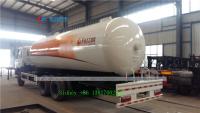 China Dongfeng 24cbm Q345R LPG Delivery Truck with Dispenser 6x4 for sale