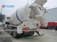 China SHACMAN 10 Wheels 6x4 Concrete Mixer Truck with 10 CBM Capacity and 265 HP Cummins Engine for sale