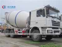 China SHACMAN 10 Wheels 6x4 Concrete Mixer Truck with 10 CBM Capacity and 265 HP Cummins Engine for sale