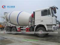 China SHACMAN 10 Wheels 6x4 Concrete Mixer Truck with 10 CBM Capacity and 265 HP Cummins Engine for sale