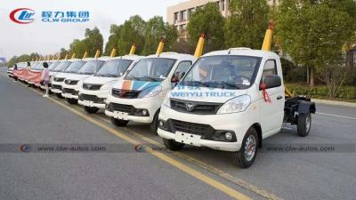 China 3cbm to 12cbm Hook Lift Garbage Truck Hydraulic Self Loading Refuse Collector Vehicle for sale