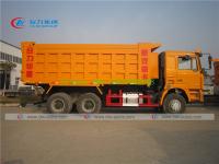 China Shacman F2000 6x4 Dump Truck 290HP 25-Ton Capacity with 8mm Steel Body Construction for sale