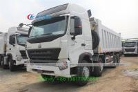 China Sinotruk Howo 8x4 420HP 50 Ton Heavy Duty Dump Truck with 28m³ Capacity and 80 km/h Speed for sale