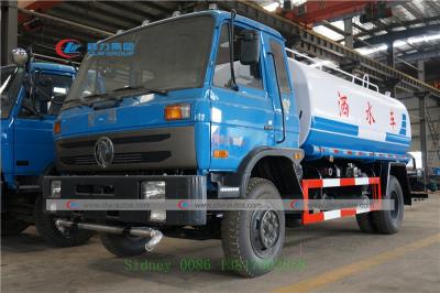 China Dongfeng 145 10CBM Water Bowser Truck for Road Flushing 4x2 170HP for sale
