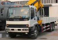 China Japanese Isuzu LHD 6x4 Truck Mounted 10T Knuckle Boom Crane with Palfinger for sale