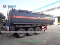 China 24000L 3 Axle Hydrochloric Acid Sulfuric Acid Liquid Tank Trailer 24cbm Carbon Steel for sale