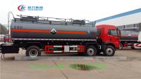 China FAW 6x2 Chemical Tanker Truck 20m3 Hydrochloric Acid Transport Euro 3 for sale