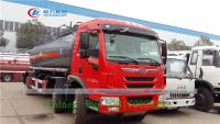 China FAW 6x2 Chemical Tanker Truck 20m3 Hydrochloric Acid Transport Euro 3 for sale