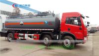 China FAW 6x2 Chemical Tanker Truck 20m3 Hydrochloric Acid Transport Euro 3 for sale