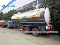 China 2 Axle Anti-Corrosion HCl Chemical Liquid Tanker Semi Trailer 18-30 CBM Capacity with BPW/FUWA Axles for sale