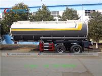 China 2 Axle Anti-Corrosion HCl Chemical Liquid Tanker Semi Trailer 18-30 CBM Capacity with BPW/FUWA Axles for sale