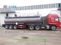 China Shacman M3000 6x4 3 Axle 21cbm Sulfuric Acid Tank Semi Trailer Chemical Tanker for sale