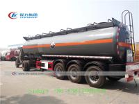 China Shacman M3000 6x4 3 Axle 21cbm Sulfuric Acid Tank Semi Trailer Chemical Tanker for sale