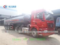 China Shacman M3000 6x4 3 Axle 21cbm Sulfuric Acid Tank Semi Trailer Chemical Tanker for sale