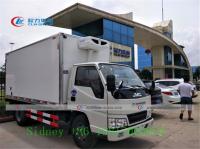 China JMC 4x2 3-5 Ton Refrigerated Truck with 115HP Diesel Engine and -18°C Temperature Range for sale