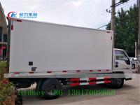China JMC 4x2 3-5 Ton Refrigerated Truck with 115HP Diesel Engine and -18°C Temperature Range for sale