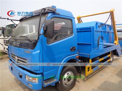China Dongfeng 4x2 5-Ton 5m³ Swing Arm Garbage Truck with 140HP Diesel Engine for Municipal Waste Collection for sale