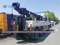 China Sinotruk Howo 6x4 Heavy Duty Wrecker Truck 25000kg Towing Capacity with Antiriot Shovel for sale