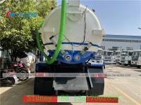 China 4x2 Dongfeng Vacuum Sewage Suction Truck 10cbm Tank 190HP Cummins for sale