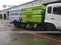 China Dongfeng Tianjin 12m3 Vacuum Sweeper Truck Cummins 170HP Euro III Street Sweeper for sale