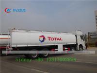 China Sinotruk Howo 8x4 336HP 24cbm 30cbm Fuel Tanker Truck Diesel Transport for sale