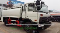 China Dongfeng 145 8cbm 4X2 Refueling Truck Carbon Steel Tank Fuel Truck for sale