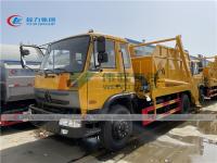 China LHD 10cbm Swing Arm Roll Off Container Garbage Truck for sale