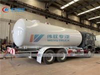 China Sinotruk HOWO 336HP 20000L Q345R LPG Bullet Truck for Propane Delivery for sale