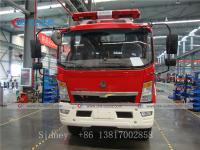 China Sinotruk HOWO 4x2 Fire Fighting Vehicle 6000L Foam Water Tank 290HP LHD for sale