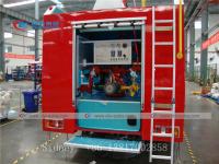 China Sinotruk HOWO 4x2 Fire Fighting Vehicle 6000L Foam Water Tank 290HP LHD for sale