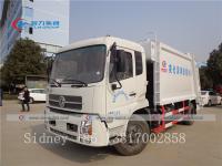 China Dongfeng Tianjin DFAC 14-16cbm Garbage Compactor Truck Compressed Waste Truck for sale