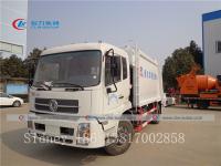 China Dongfeng Tianjin DFAC 14-16cbm Garbage Compactor Truck Compressed Waste Truck for sale