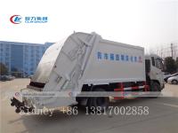 China Dongfeng Tianjin DFAC 14-16cbm Garbage Compactor Truck Compressed Waste Truck for sale