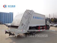 China Dongfeng Tianjin DFAC 14-16cbm Garbage Compactor Truck Compressed Waste Truck for sale