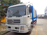 China Dongfeng Tianjin 4X2 12cbm 14cbm Compression Garbage Truck with Cummins 190HP for sale