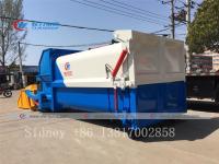 China 16CBM Mobile Garbage Compression Station for Hooklift Truck | 340kN Force, 380V Power for sale