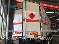 China Dongfeng 6x2 Refrigerated Van Truck 50.5m³ with Thermo King MP-4000 210HP for sale