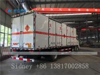 China Dongfeng 6x2 Refrigerated Van Truck 50.5m³ with Thermo King MP-4000 210HP for sale