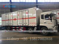China Dongfeng 6x2 Refrigerated Van Truck 50.5m³ with Thermo King MP-4000 210HP for sale