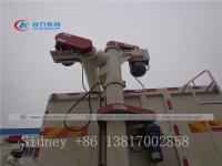 China Dongfeng Kinland 8x4 40m3 Bulk Feed Truck Euro 3 Diesel 315HP Electric Auger Discharge for sale