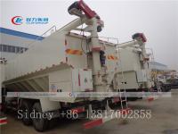 China Dongfeng Kinland 8x4 40m3 Bulk Feed Truck Euro 3 Diesel 315HP Electric Auger Discharge for sale