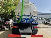 China Dongfeng 4x2 6-Wheel Sewage Suction Truck 8cbm 10cbm 12cbm Vacuum Tanker for sale