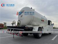 China HOWO 15000L LPG Dispenser Truck for Cylinder Refilling 15m Hose ASME for sale