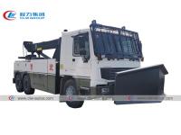 China Military Anti-Riot 15T Full Swivel Wrecker Tow Truck with 340HP Engine and 20T Hoisting Capacity for sale