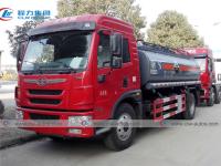 China 12000L FAW Ammonia Water Tank Trailer with Yuchai 132kW Engine Q235 Carbon Steel for sale