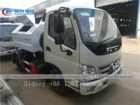 China Foton 3cbm Hook Lift Garbage Truck for Heavy Populated Area Diesel 70hp for sale